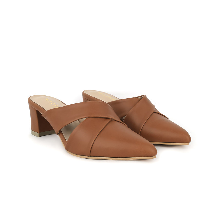 Raysa Pointed Mule Heel – Madre